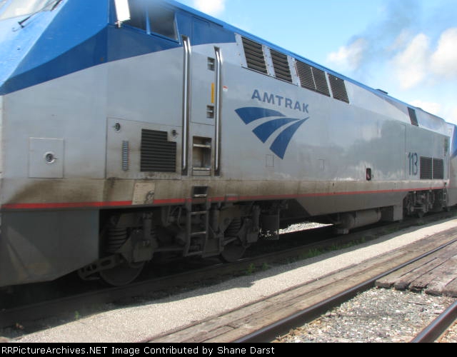 Amtk 113 leading #8 ON 6/23/2010.